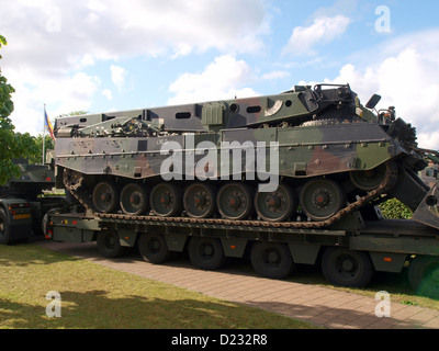 The Leopard 1 ARV, showcased at the Army Open Day in Oirschot ...