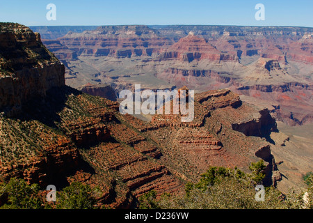 Arizona, USA: the Grand Canyon taken from the North Rim Stock Photo - Alamy