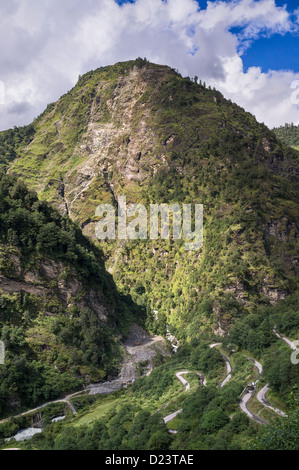 India, Tawang, Arunachal Pradesh, India - The main gate to the Tawang ...