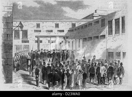 Execution of Nathaniel Gordon the slave-trader, New York, February 21 ...