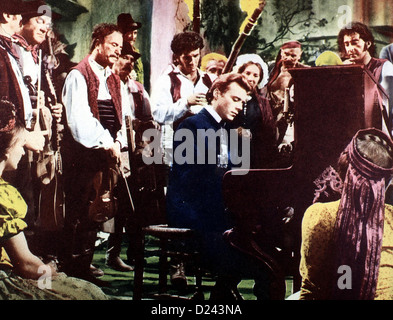 SONG WITHOUT END, Dirk Bogarde as Franz Liszt, Capucine, 1960 Stock ...