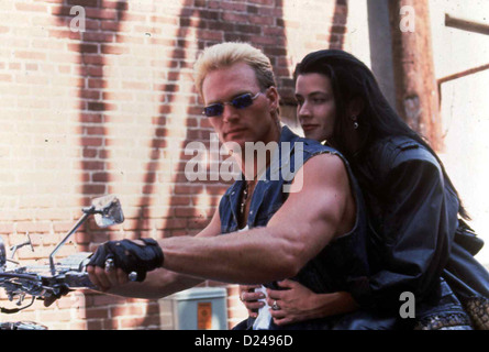 STONE COLD, Brian Bosworth, Arabella Holzbog, 1991, (c)Columbia ...