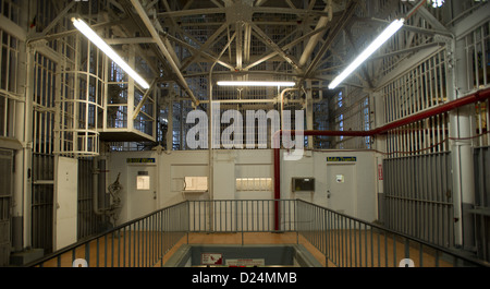Jail cells and interior of Old Maryland House of Corrections, Jessup ...