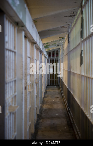 Jail cells and interior of Old Maryland House of Corrections, Jessup ...