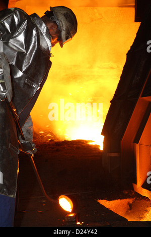 Eisenhuettenstadt, Germany, blast furnace of ArcelorMittal ...