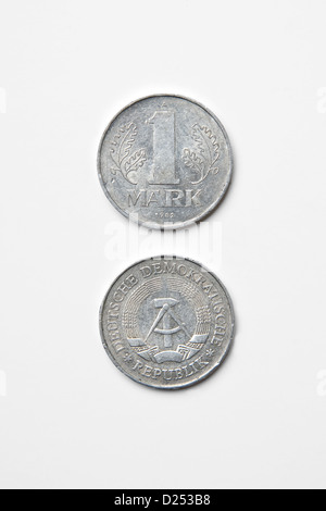 Berlin, Germany, A-Markstuecke GDR money Stock Photo - Alamy