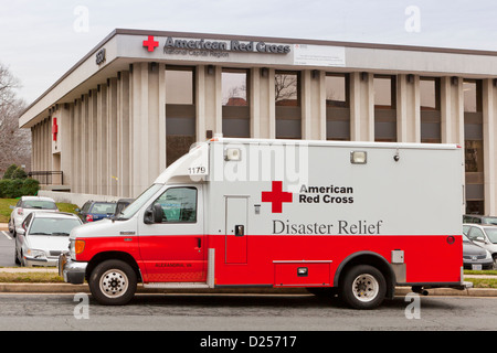 American Red Cross Disaster Relief truck - Washington, DC USA Stock ...
