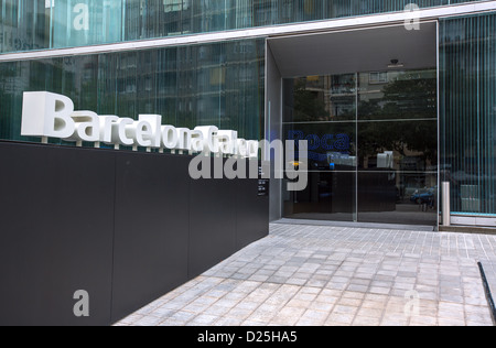 Spain, Barcelona, the Roca Gallery designed by the architect Borja ...