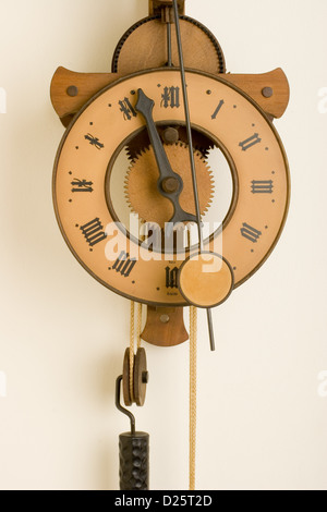 Antique One-Handed Clock Stock Photo - Alamy