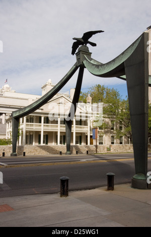 Eagle Gate, Salt Lake City, Utah, USA Stock Photo - Alamy