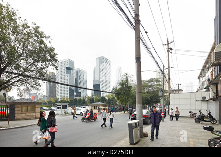 Sliced Porosity Block, Chengdu, China. Architect: Steven Holl ...