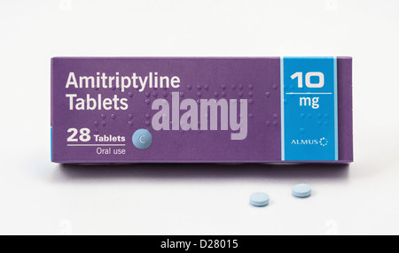 Amitriptyline, a Tricyclic antidepressant drug. Now often given at ...