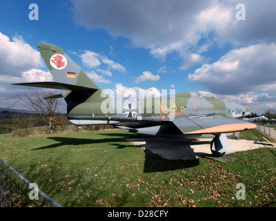 German Air Force Republic RF-84F Thunderflash on display in the ...