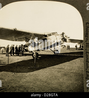 1928 Ford 4-AT-B Tri-Motor airplane, named the Floyd Bennett, on ...