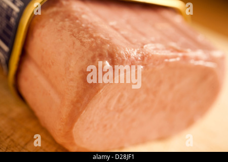 A tin of Spam Stock Photo - Alamy
