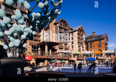 Lionshead Village - Vail, Colorado USA Stock Photo - Alamy