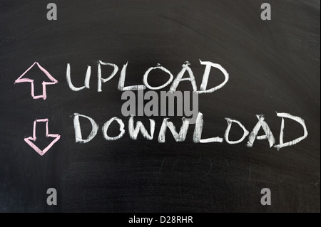 Handwriting text Upload Your Content. Concept meaning transmission file ...