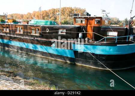 France, Avignon Rhone River Barge Stock Photo - Alamy