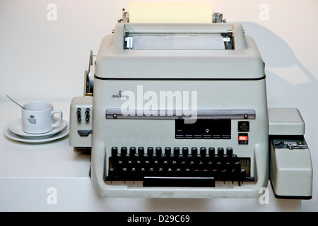 Old telex machine Stock Photo - Alamy
