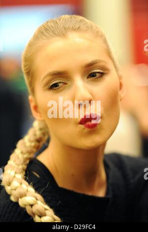 Model Lena Gercke Berlin, January 15, 2026, Basketball, NBA Berlin Game ...