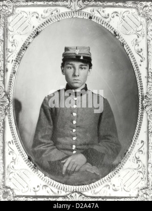 Private Edwin Francis Jemison, Confederate Soldier, 2nd Louisiana Stock ...