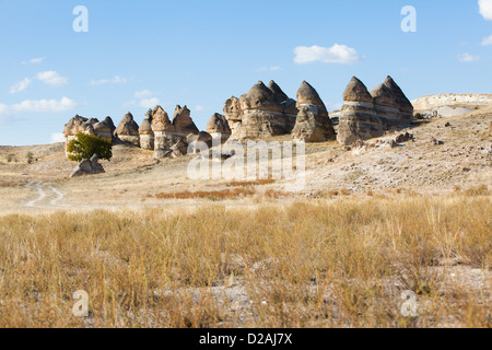 Fabulous view of Fairy Chimney Rock Formations in Goreme National Park ...