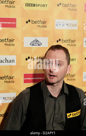Graeme Dott during his match against Ricky Walden during the Betfred ...