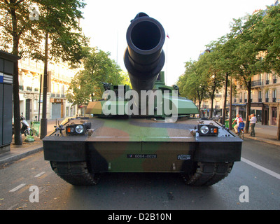 The LeClerc MBT (Main Battle Tank) is displayed during a military ...