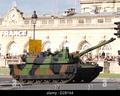 The LeClerc MBT (Main Battle Tank) is a modern French military vehicle ...