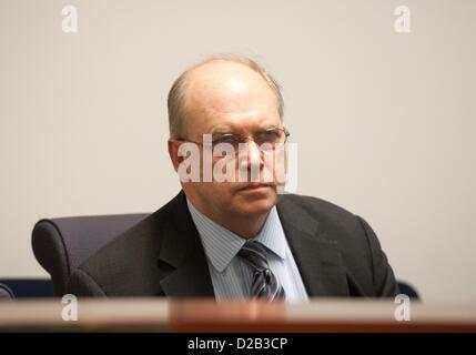 Jan. 18, 2013 - Manhattan, New York, U.S. - NYCHA Chair JOHN RHEA ...