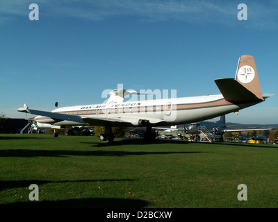Dan-Air London, de Havilland Comet 4 plane, Gatwick airport, London ...
