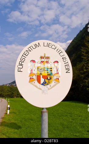 Welcome Sign In Liechtenstein Stock Photo - Alamy