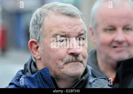 Jim Wilson of Red Hand Commando (RHC) at Linenhall Library, Belfast ...