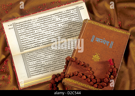 Vedas. Indian Hindu Scripture Stock Photo - Alamy