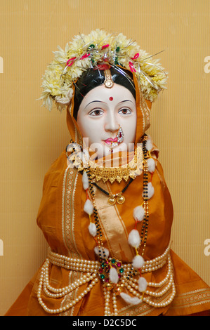 Goddess Gauri Brought And Worshiped During Ganesh Ganpati Festival ...