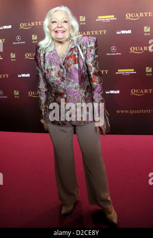 Protagonist and opera singer Gwyneth Jones arrives for the premiere of ...