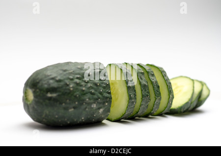 Cucumba crop close-up Stock Photo - Alamy