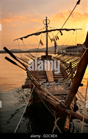 Replica of "Argo", the mythical ship of Jason and the Argonauts at the ...