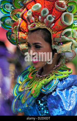 Sinulog Queen Cebu City Philippines Stock Photo - Alamy