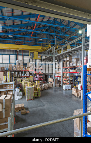 Industrial storage place, view from above Stock Photo - Alamy