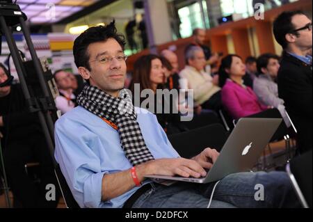 MUNICH/GERMANY - JANUARY 21: Kevin Slavin attends the Digital Life ...