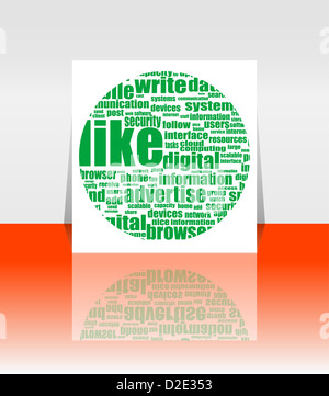 Word Cloud with MARKETING concept create with text only Stock Photo - Alamy