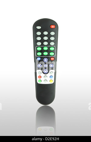TV remote control with shadow Stock Photo - Alamy