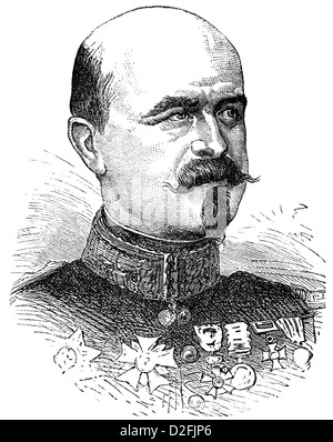 Louis Jules Trochu, a French military leader and politician, during the ...