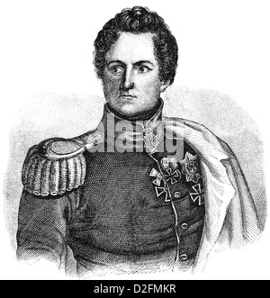 August Wilhelm Antonius Graf Neidhardt von Gneisenau, 1760 - 1831, a ...