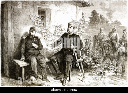 Otto von Bismarck and Napoleon III - The fallen emperor and triumphant ...