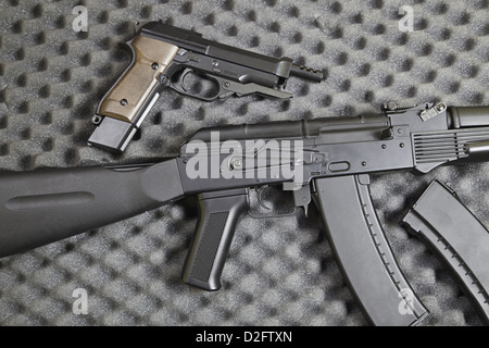 Weapons of war, defense weapons detail, death and destruction Stock ...