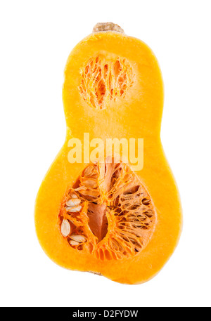 Butternut squash over white background Stock Photo - Alamy
