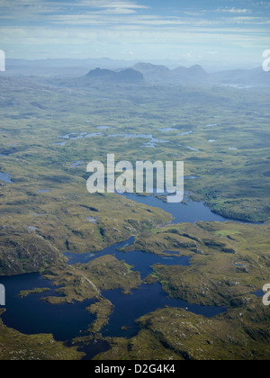 The mountain Suilven in the North West Highlands of Scotland Stock ...