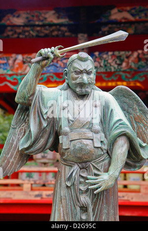 Tengu Statue of Mt Stock Photo - Alamy